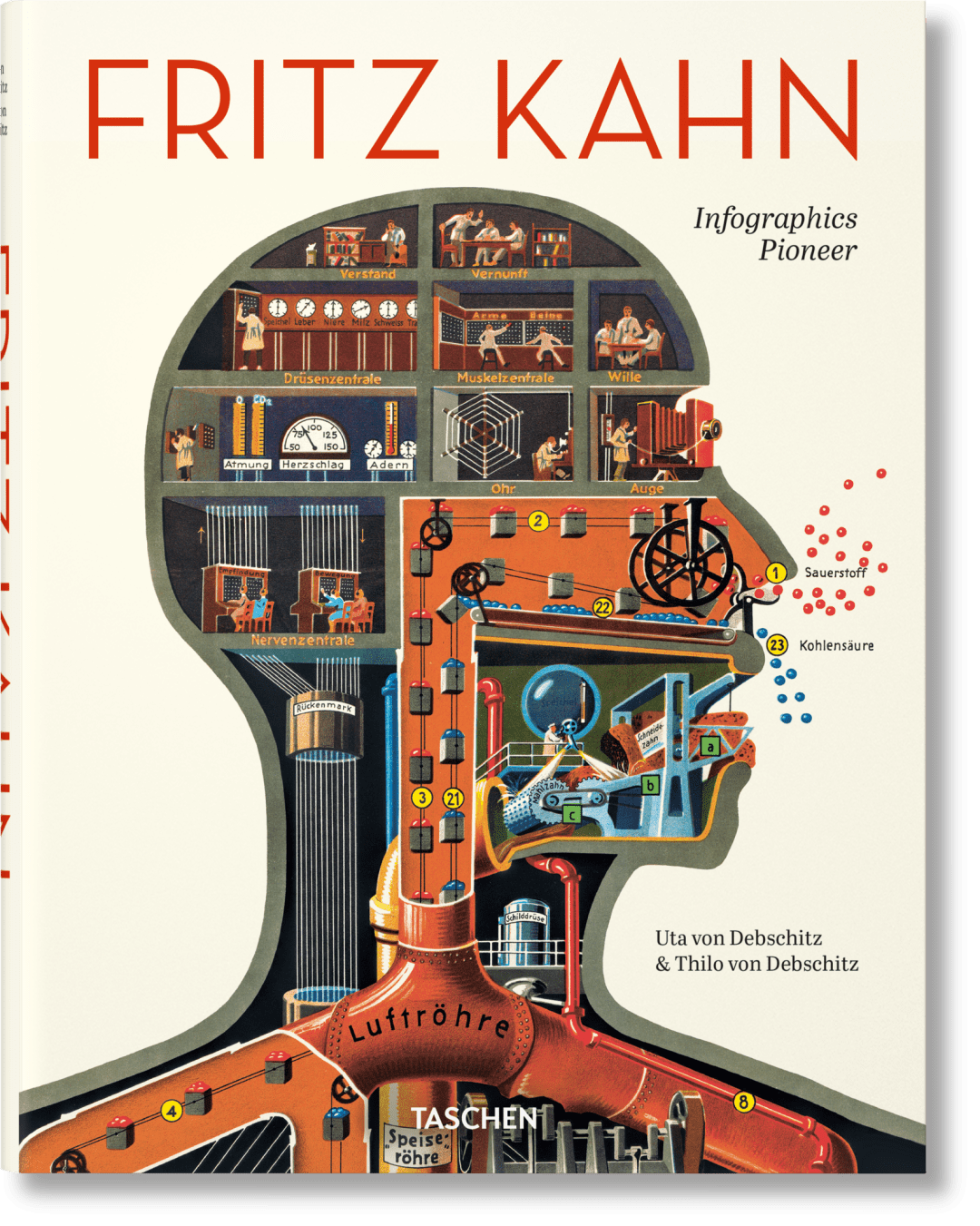 Taschen Fritz Kahn. Infographics Pioneer In Blue | ModeSens