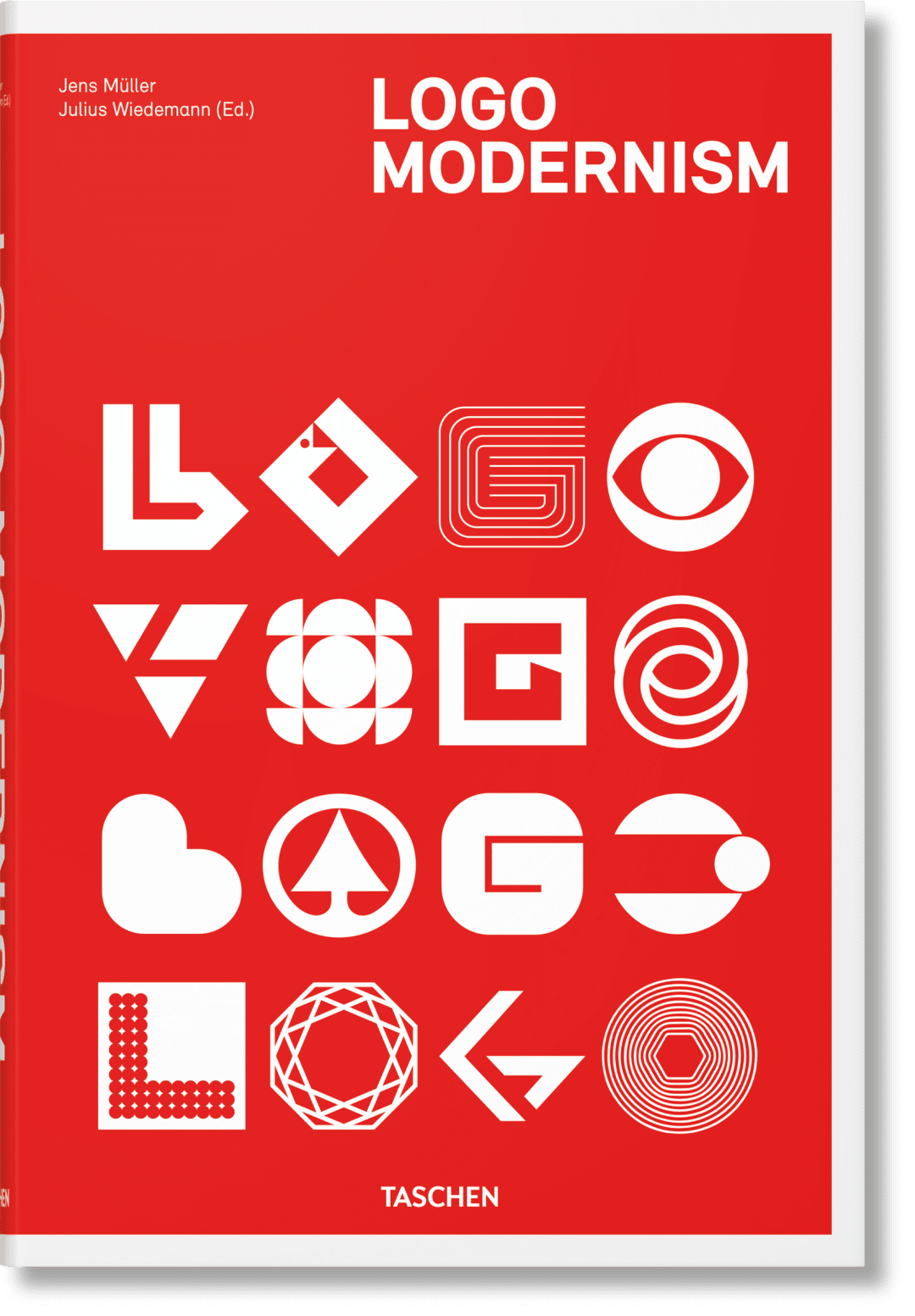 Taschen Logo Modernism In Red | ModeSens