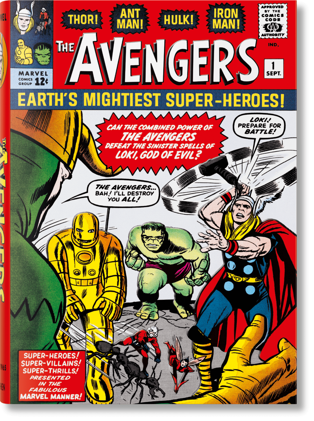 Taschen Marvel Comics Library. Avengers. Vol. 1. 1963-1965 Book In ...
