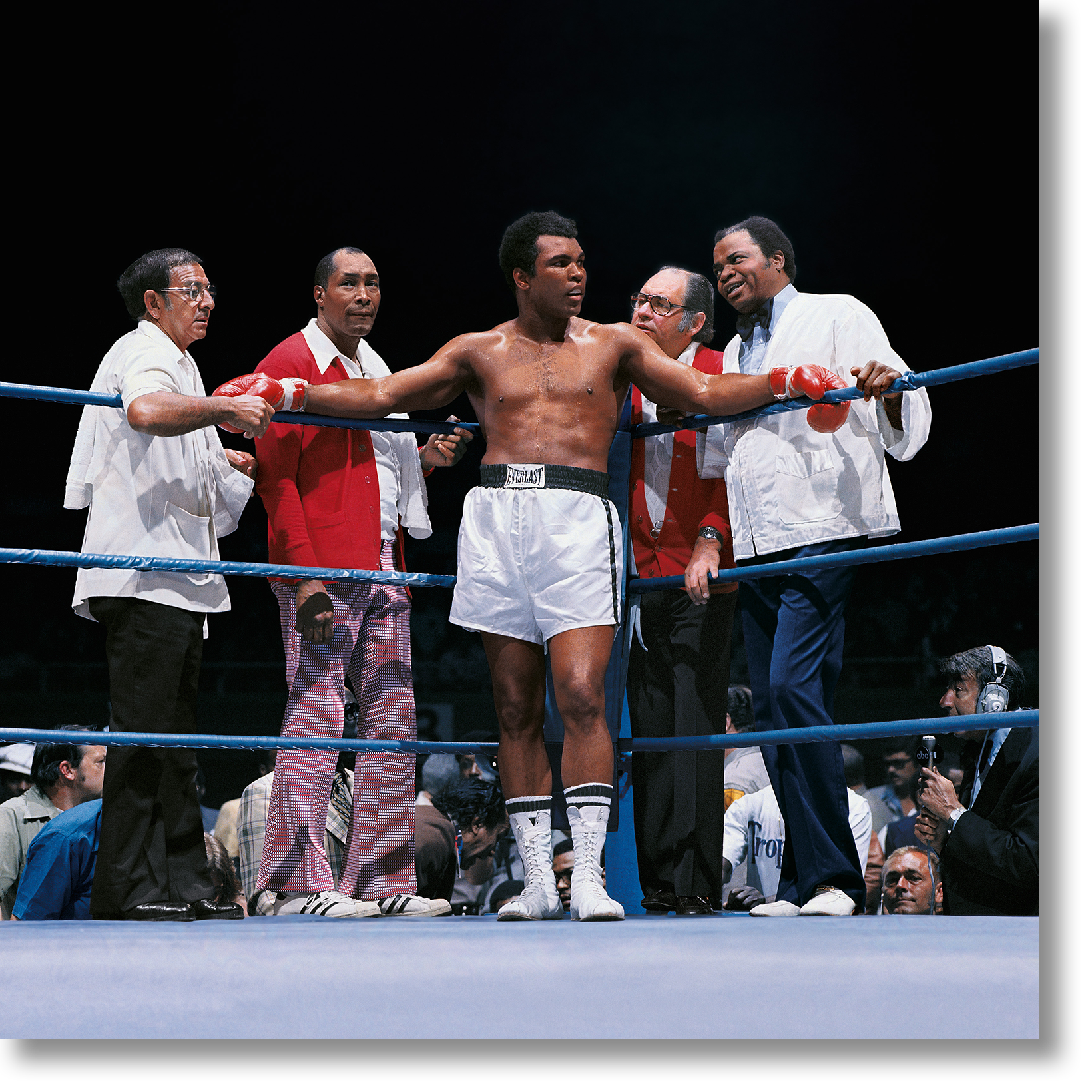 Neil Leifer. Homage to Ali. 'Ali vs. Lyle, The Champ's Corner, 1975 ...
